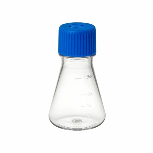 CellMAX 125ml Flat-bottom Shake Flasks - Biopioneer